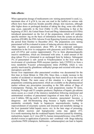 Paracetamol drug | PDF