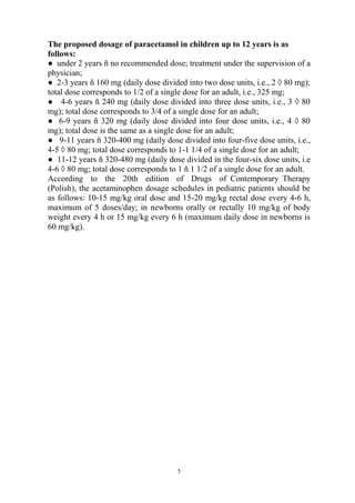 Paracetamol drug | PDF