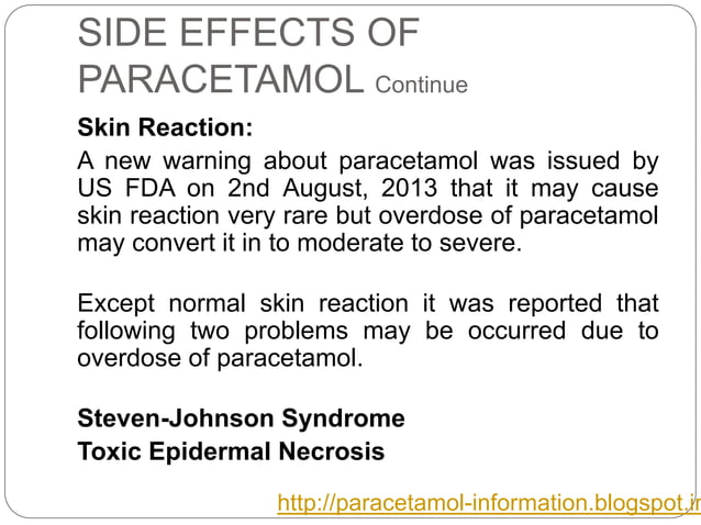 Paracetamol information ppt | PPTX