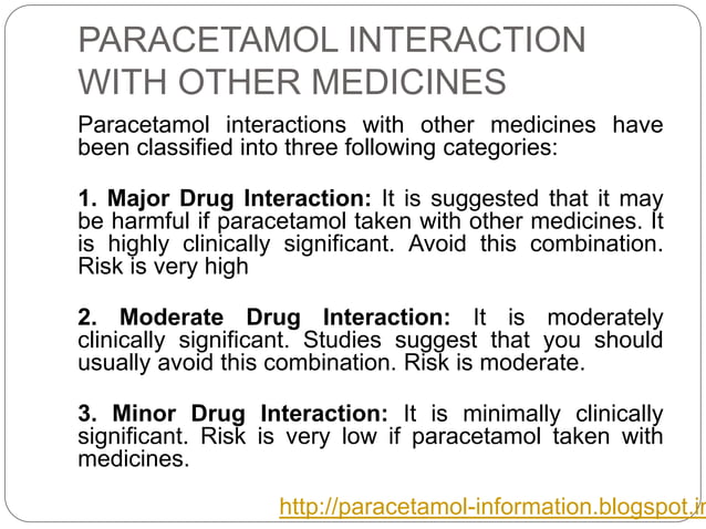 Paracetamol information ppt | PPTX