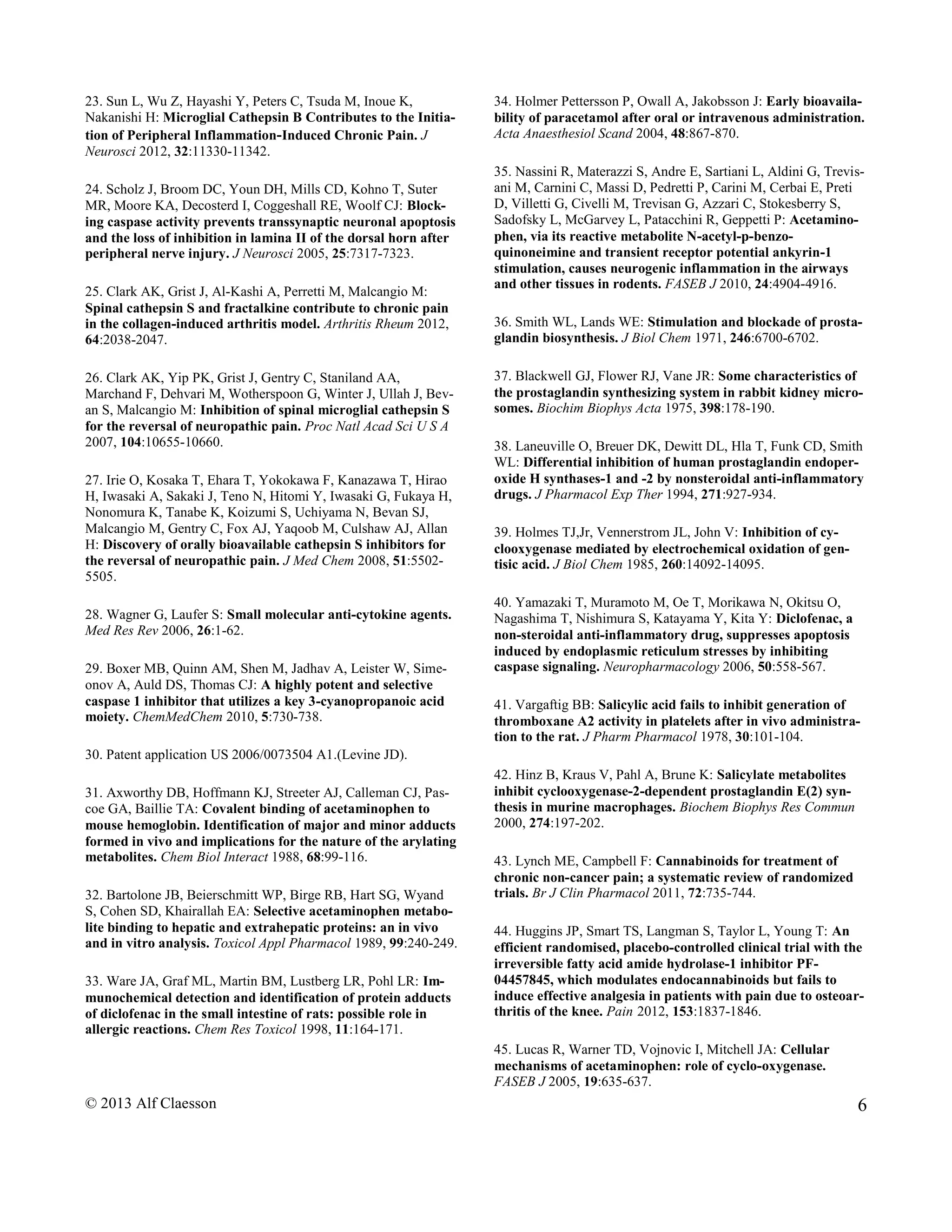 Paracetamol mechanism of action on slide share | PDF