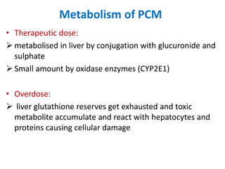 Paracetamol poisoning by Sunil Kumar Daha | PPTX