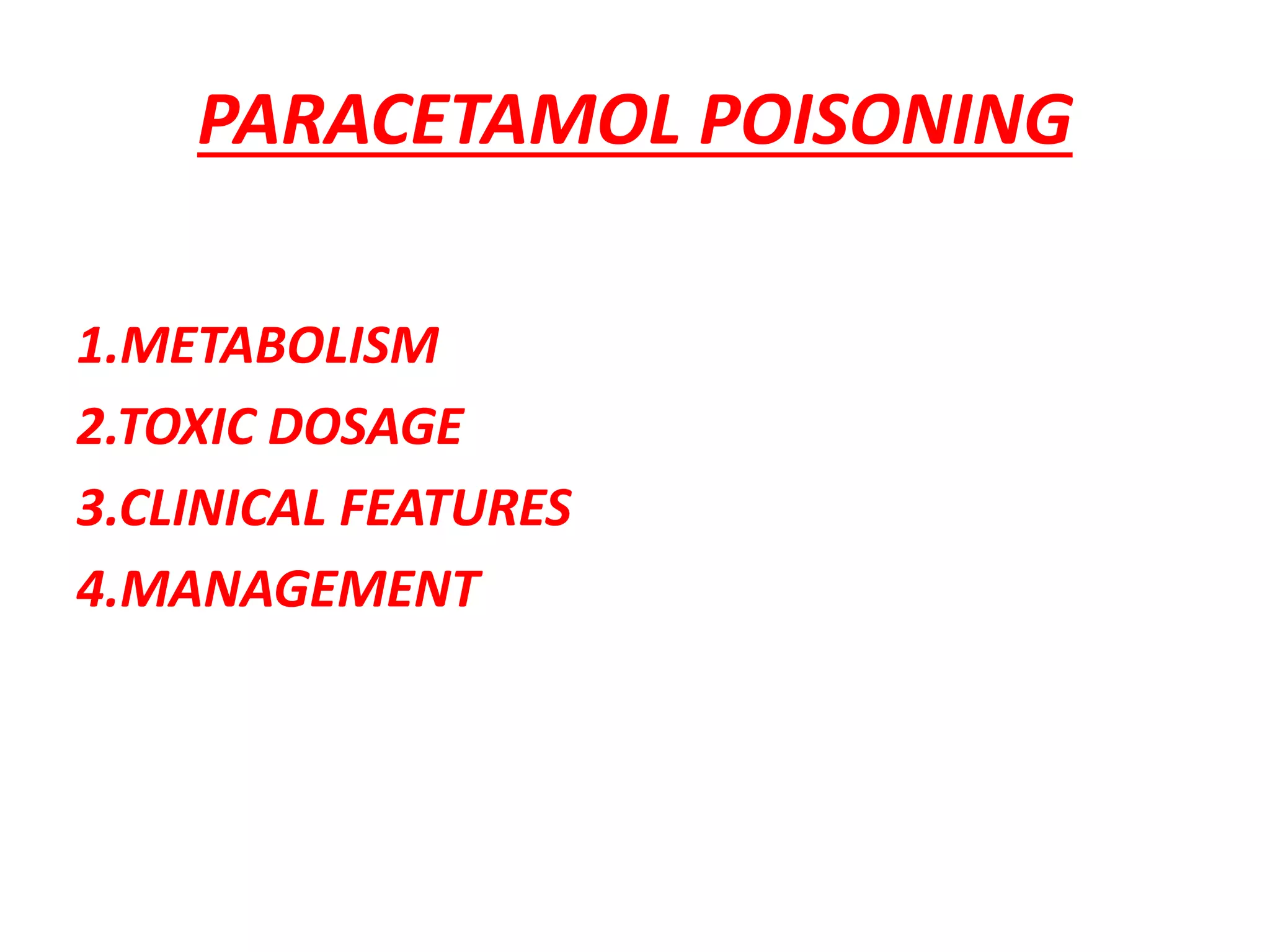 Paracetamol poisoning | PPT