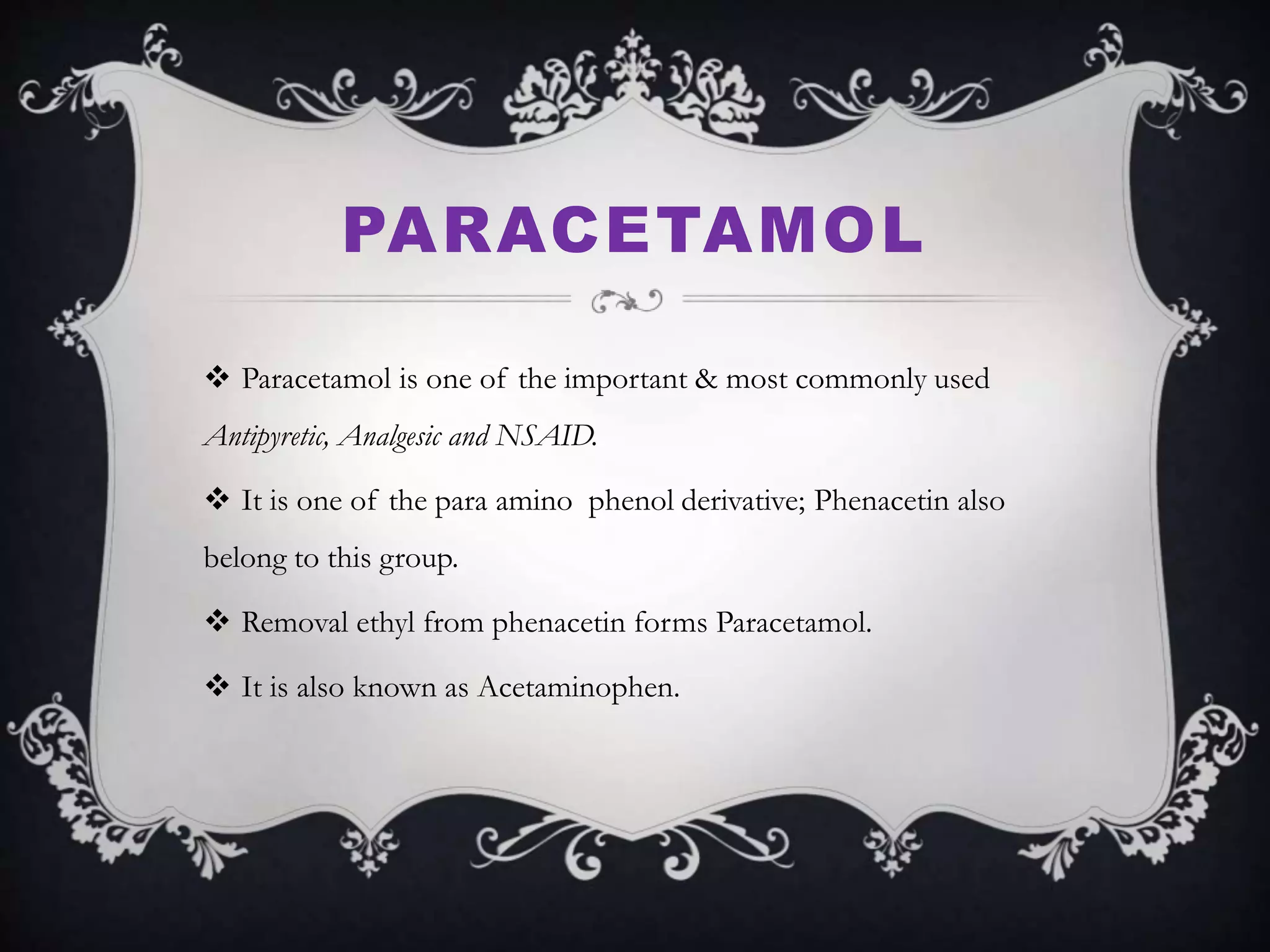 Paracetamol poisoning | PPTX