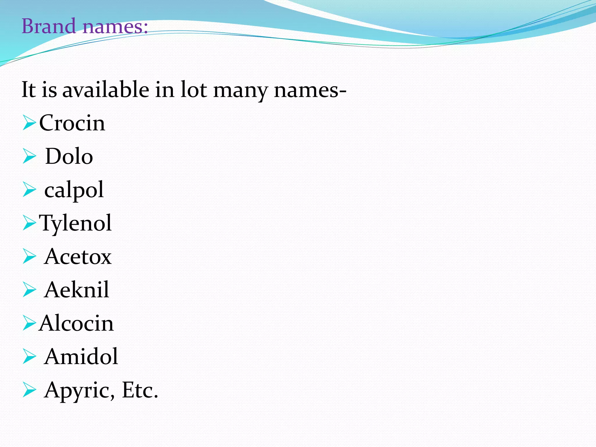 Paracetamol toxicity | PPTX
