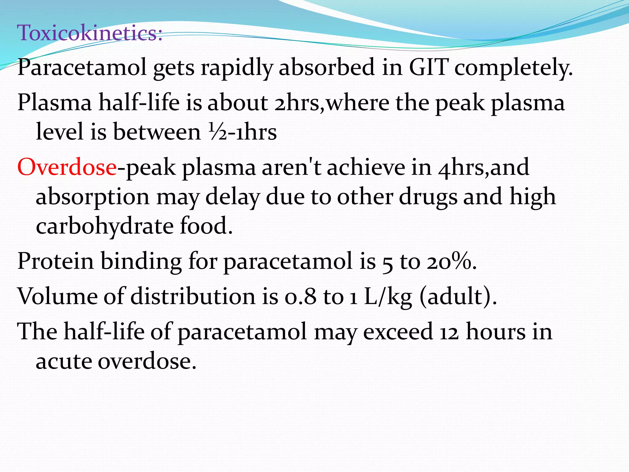 Paracetamol toxicity | PPTX