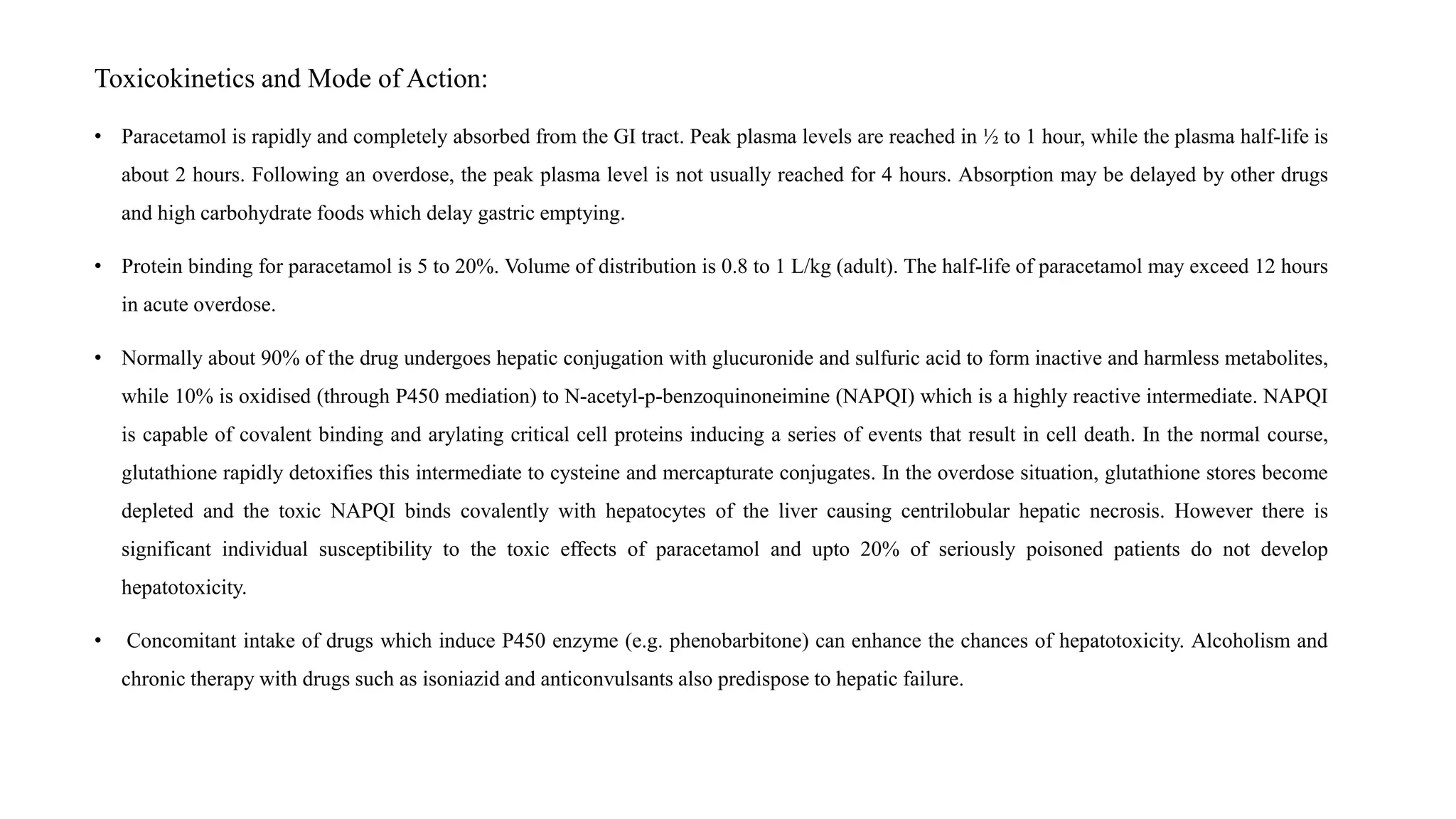 Paracetamol toxicity or Acetaminophen toxicity | PPTX