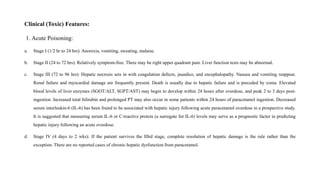 Paracetamol toxicity or Acetaminophen toxicity | PPTX