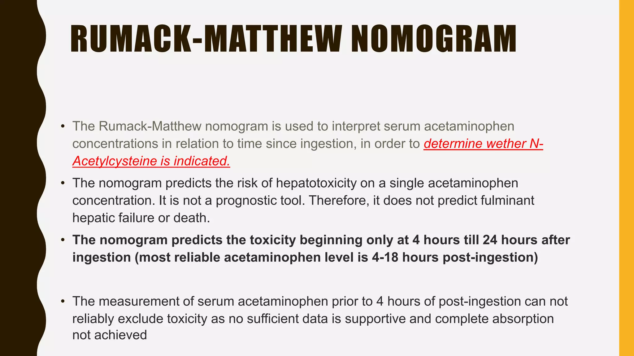 paracetamol toxicity | PPTX