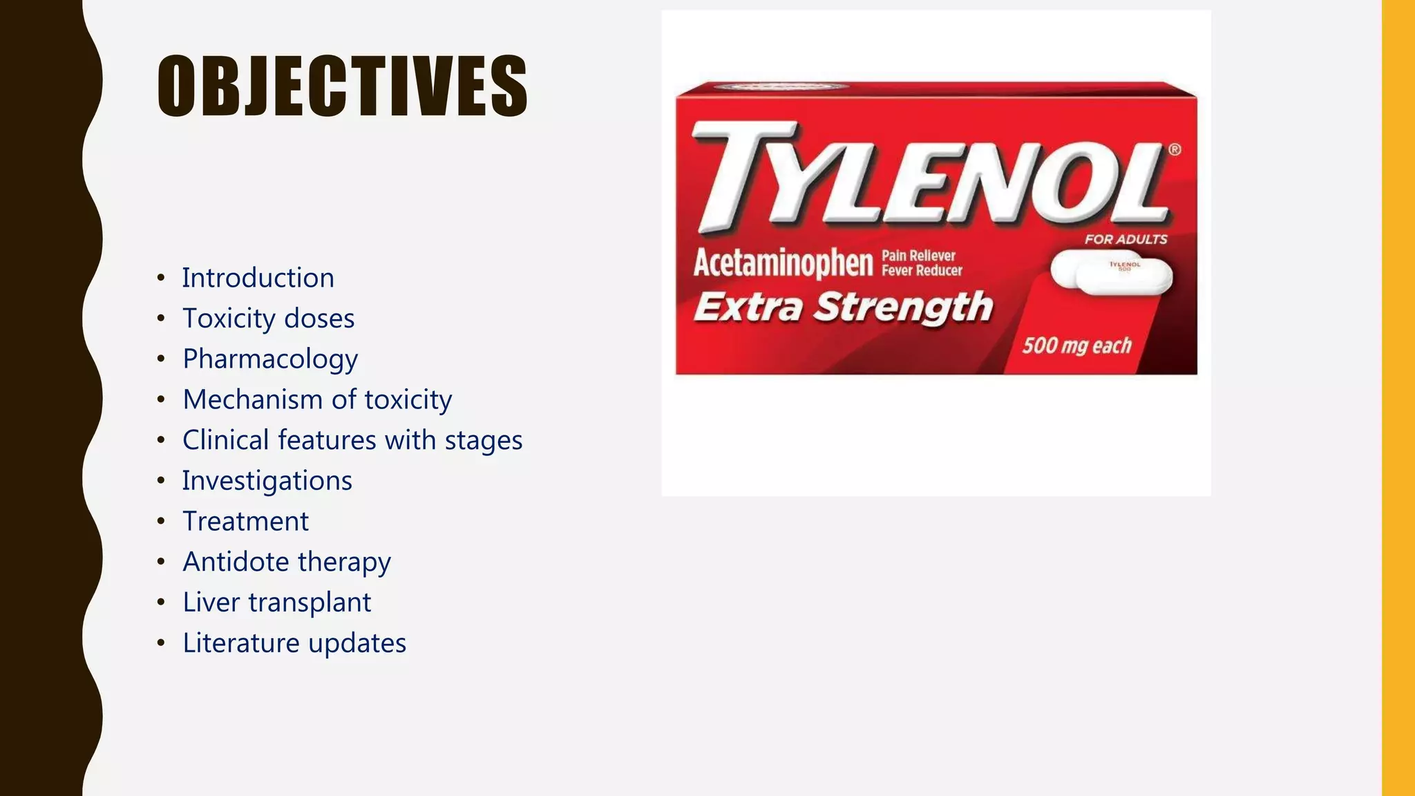 paracetamol toxicity | PPTX