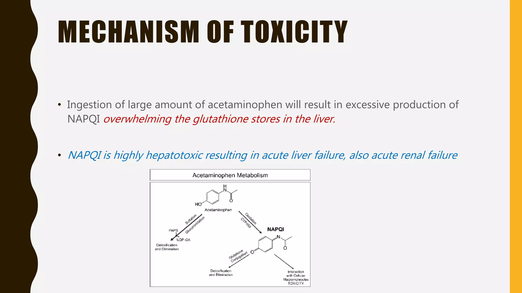 paracetamol toxicity | PPTX