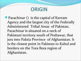 Parachinar | PPT
