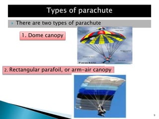 Parachute fabrics | PPTX