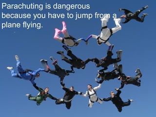 Parachuting | PPT | Air Travel | Travel Type