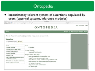 Paraconsistent Reasoning in Ontopedia | PPT
