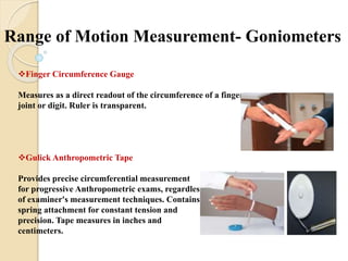Introduction to Goniometer | PPTX
