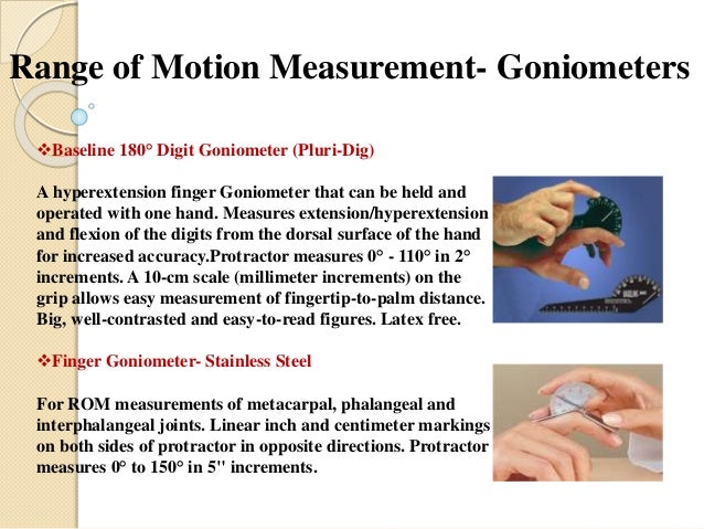 Introduction to Goniometer