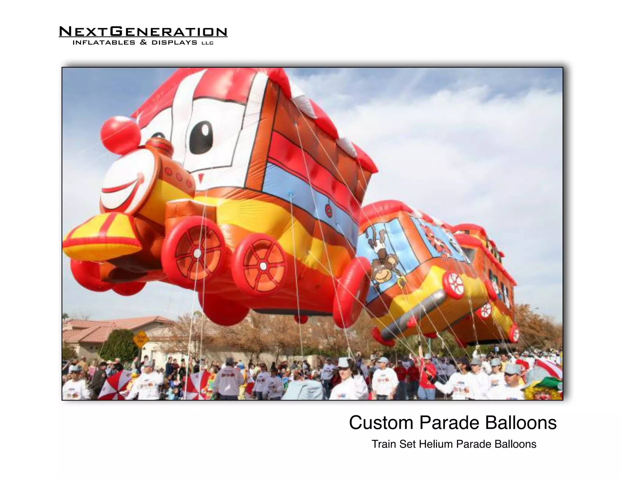 Custom Parade balloons | Next Generation Inflatables | PDF