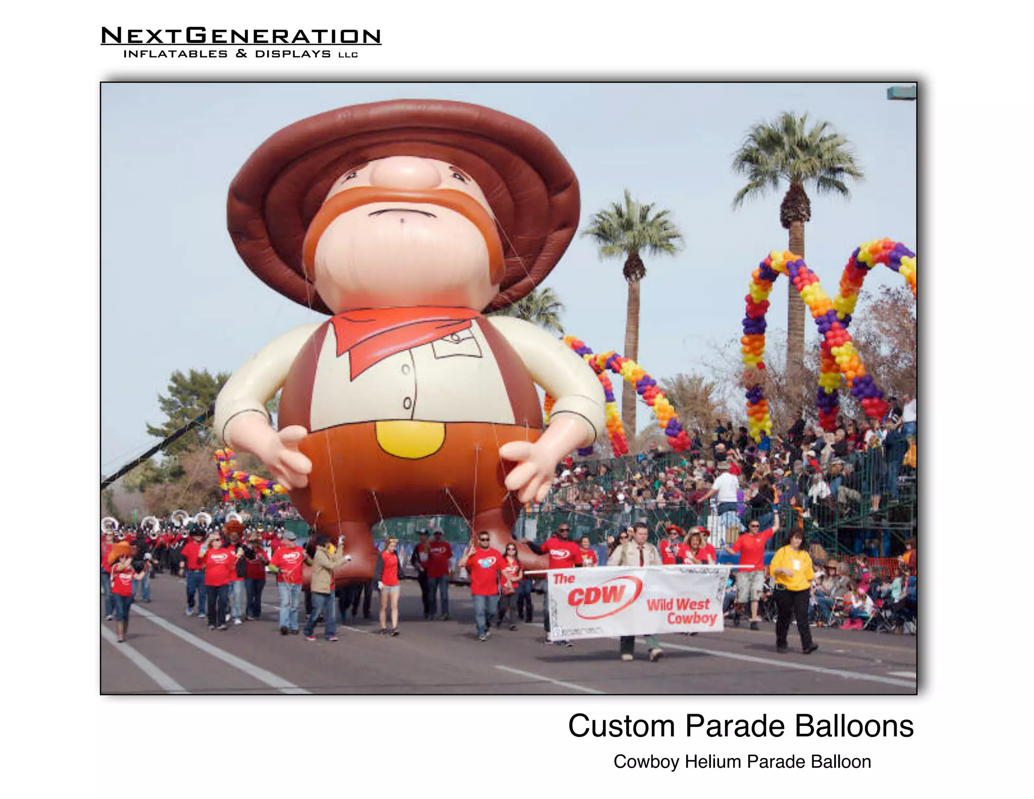 Custom Parade balloons | Next Generation Inflatables | PDF