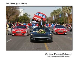 Custom Parade balloons | Next Generation Inflatables | PDF