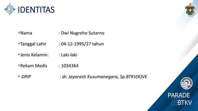 Parade BTKV - Tumor Sternum.pptx
