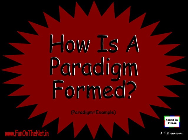 Deep Rooted Paradigms - The No. 1 Idea Killer | PPT