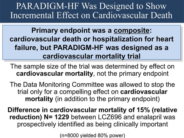 Paradigm hf-trial-ppt-pptx - copia | PPTX | Heart and Cardiovascular ...
