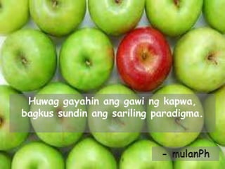 Paradigma: Pagpapakita Ng Modelong Ginagamit Sa Pagsasaling-Wika | PPTX