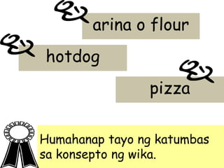 Paradigma: Pagpapakita Ng Modelong Ginagamit Sa Pagsasaling-Wika | PPT