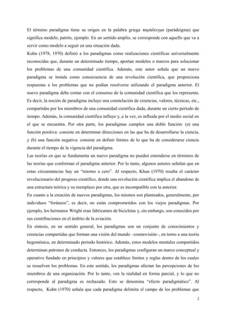 Paradigma: Definición y Conceptos | PDF