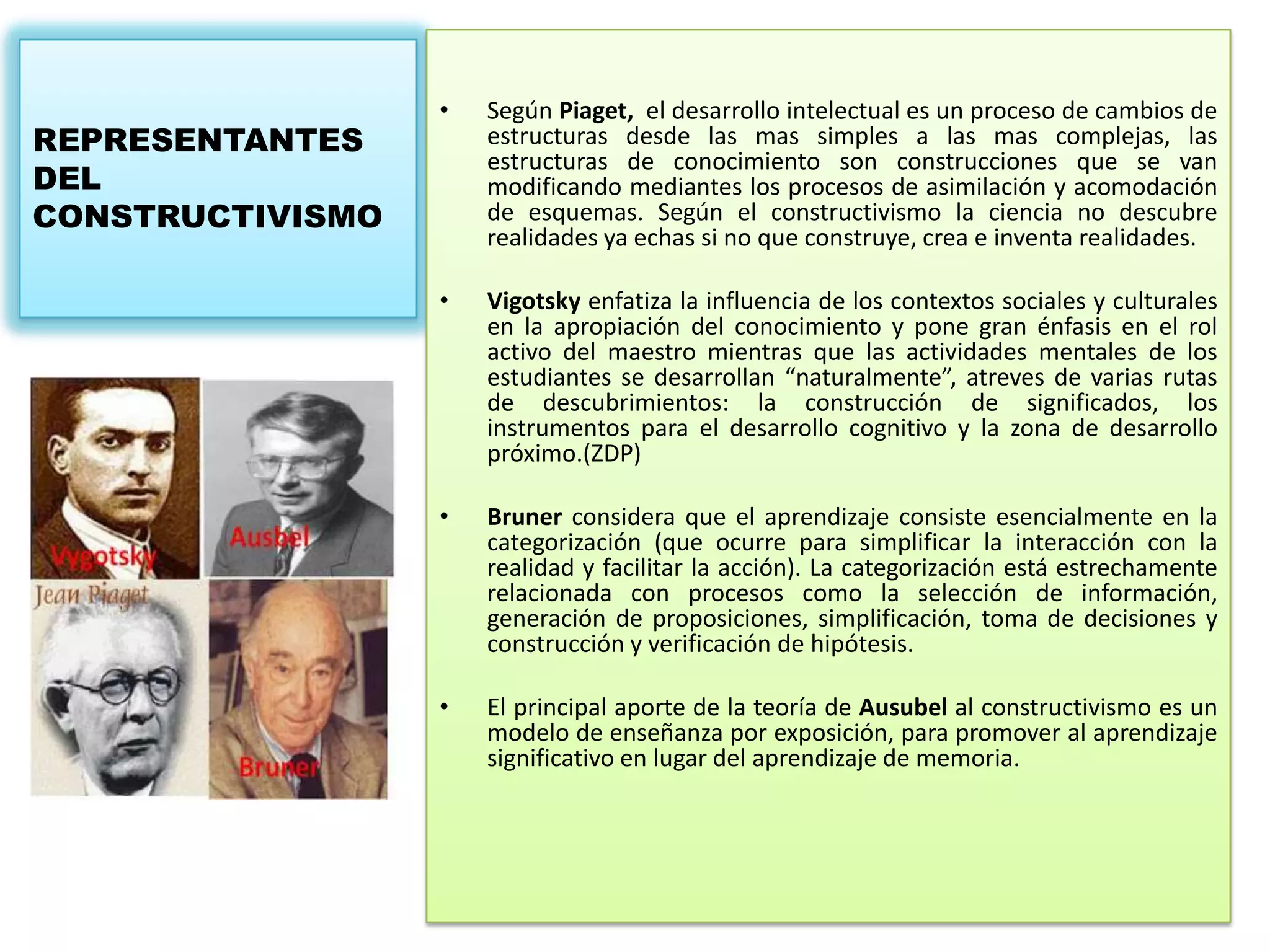 Paradigma constructivista | PPTX