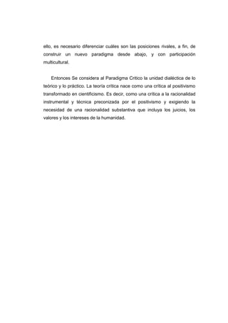 Paradigma crítico | DOCX