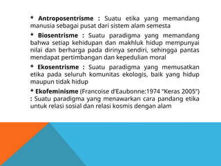 PowerPoint Paradigma dan Etika Lingkungan.pptx