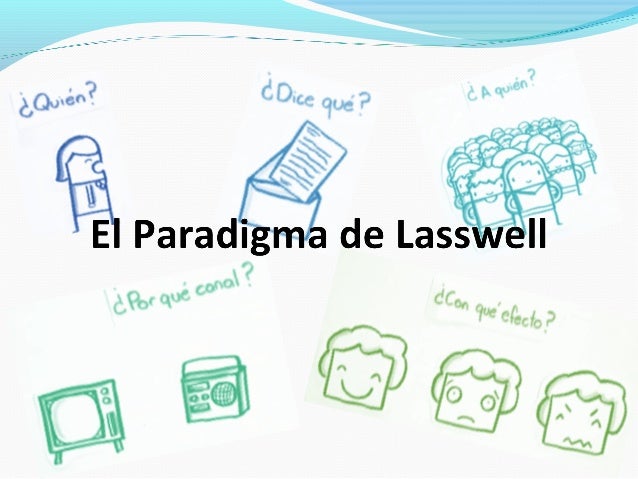 Lasswell: Los paradigmas de la comunicación – ARANTXA BERGAMINO