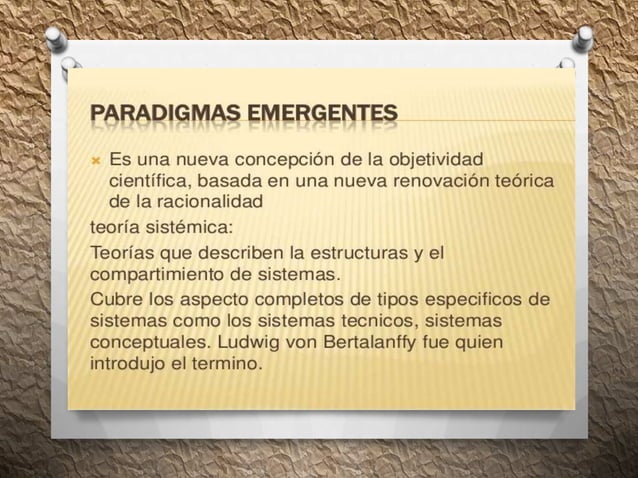 Paradigma emergente mary | PPTX