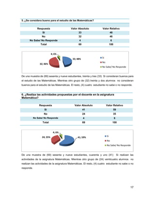 Paradigma en el estudio de las matematicas | PDF