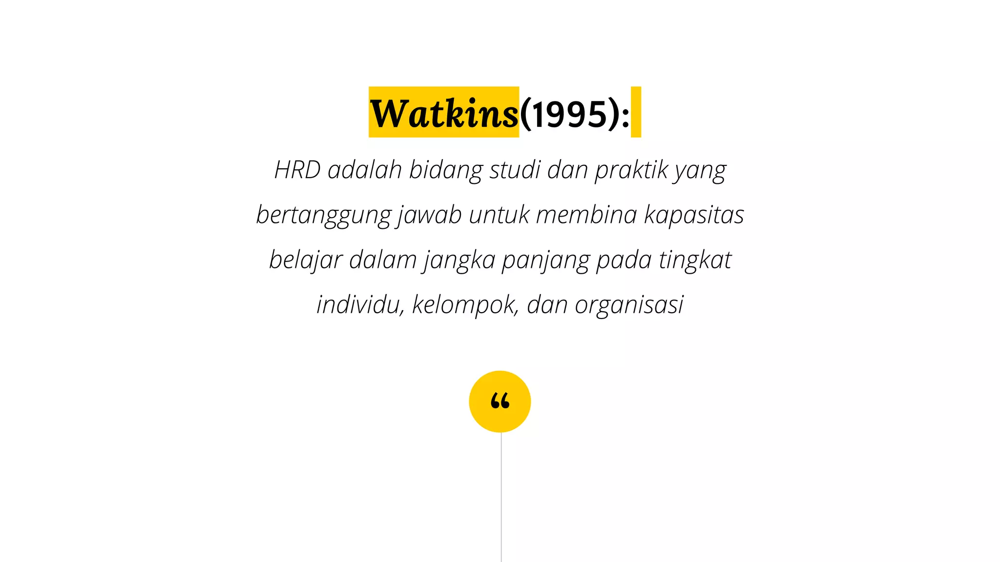 Paradigma Pengembangan Sumber Daya Manusia (Paradigms of HRD) | PPTX