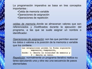 PARADIGMA IMPERATIVO | PPTX