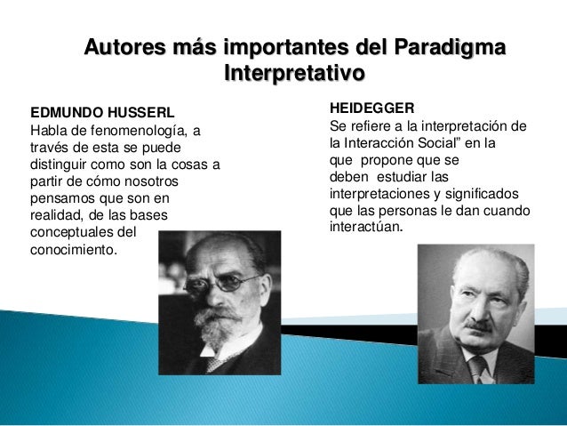 Paradigma interpretativo