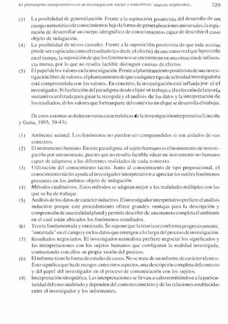 Paradigma interpretativo en la investigacion | PDF