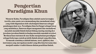 Filsafat-PARADIGMA KHUN | PDF
