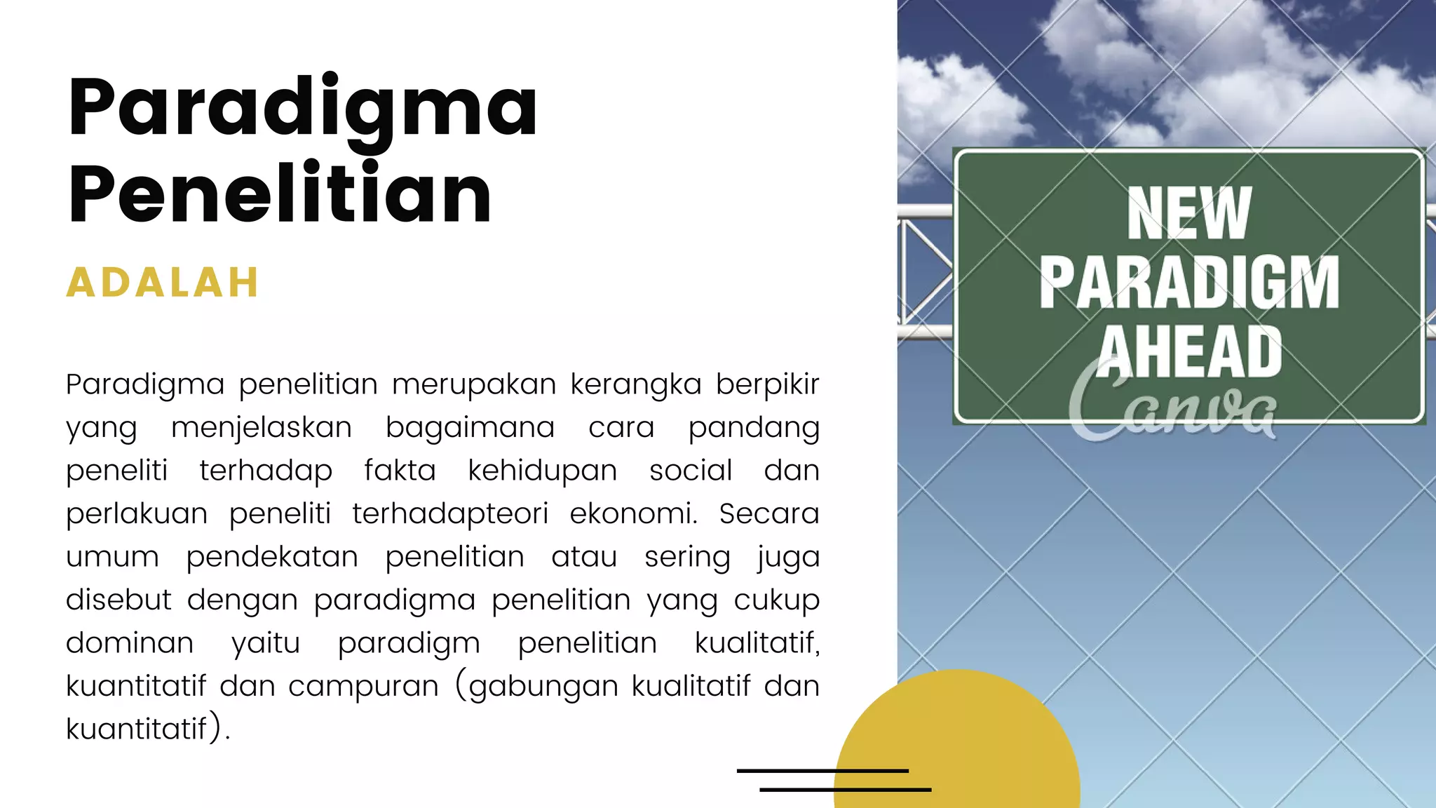 Paradigma penelitian | PDF