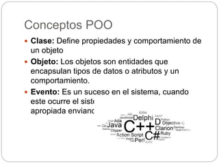 Paradigma Programación Orientada a Objetos (POO) | PPTX
