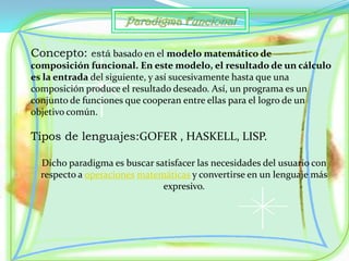 Paradigmas programacion | PPTX