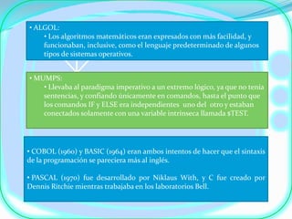 Paradigmas programacion | PPTX