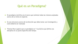 Paradigmas | PPT