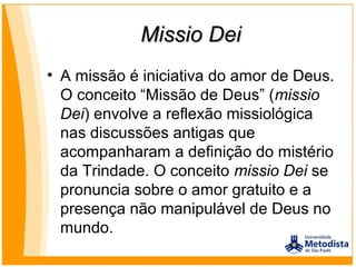 Paradigmas da missio dei | PPT