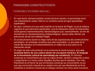 Paradigmas de la educacion | PPT