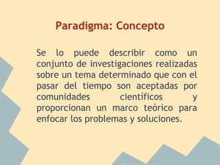 Paradigmas de la Investigación Acción | PPTX