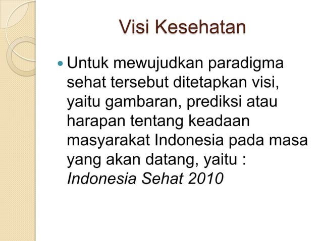 Paradigma sehat | PPTX